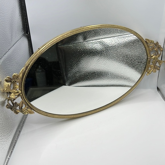Stylebuilt | Bath | Vintage Stylebuilt Vanity Mirror Tray With Birds ...